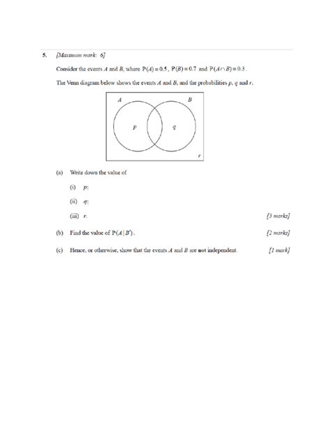 Unit 1 Probability Review Pdf