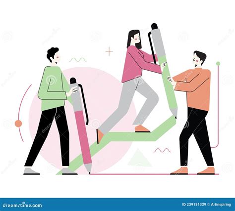 Business Synergy Concept Collaboration And Teamwork Stock Vector