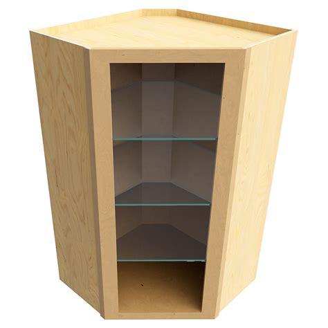 Luna Timber Specialty Wall Cabinets 24w X 42h X 24d Diagonal