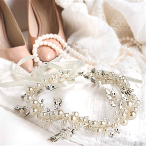 Joyas Con Cabeza De Perla Para Bodas