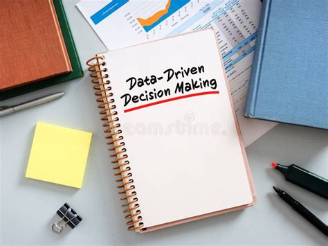 Data Driven Decision Making Improving Business Results Stock Image Image Of Driven Metrics