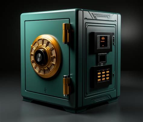 Premium Ai Image Safe For Storing Gold And Currency An Old Case With