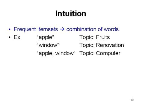 Hierarchical Document Clustering Using Frequent Itemsets Benjamin Fung
