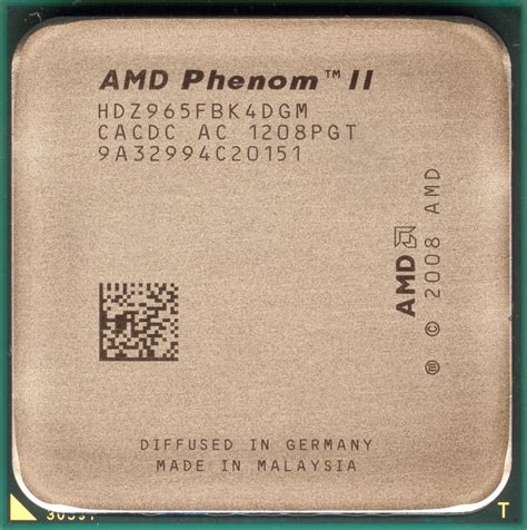 AMD Phenom II X Hardware Museum