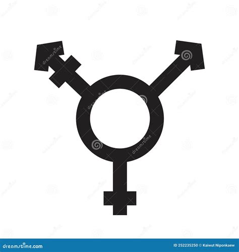 Transgender Symbol Stock Vector Illustration Of Relationship 252235250