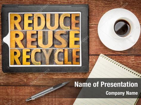 Recycle Reduce Reuse Word Vintage Powerpoint Template Recycle Reduce Reuse Word Vintage