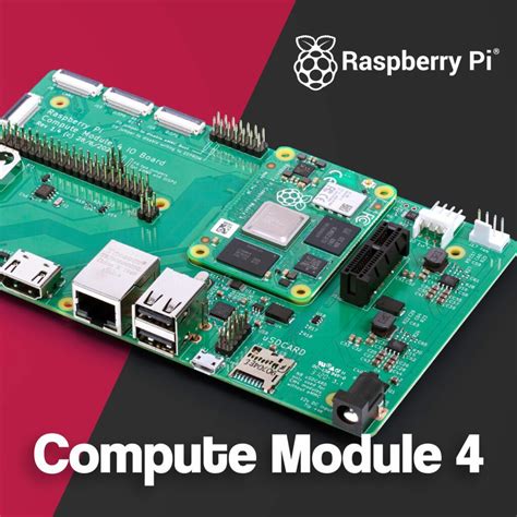 Compute Module 4 Od Raspberry Pi Premiera W Botland