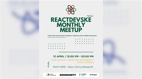 Reactdevske Meetup — April 2025 Kommunity