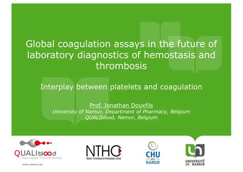 Pdf Global Coagulation Assays In The Future Of Laboratory Diagnostics Of Hemostasis And