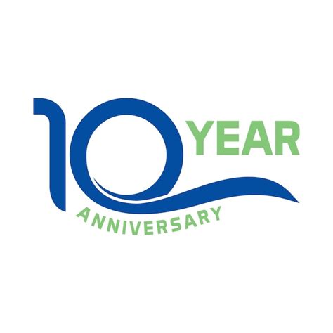 Gratis Vectors En Illustraties Met 10 Jaar Jubileumlogo Downloaden Freepik
