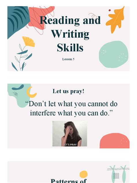 Raws Lesson 5 Patterns Of Development Pdf Mosquito Weight Loss