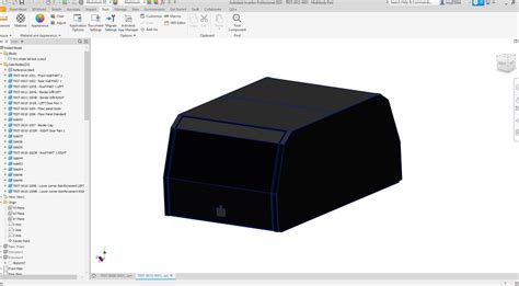 Parts Appear Blacked Out Randomly Autodesk Community