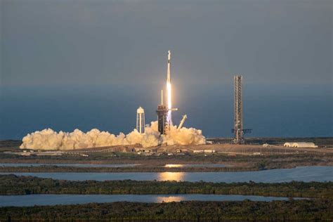 Nasa And Spacex Launch Astronauts To The Iss Npr