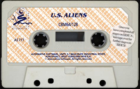 Aliens The Computer Game Us Version 1989 Alternative Software 6251