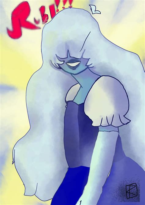 Una safiro hecha por mi Steven Universe Español Amino