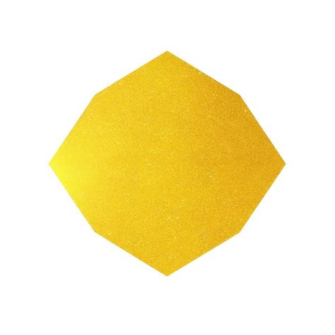 Yellow Pentagon Icon Shape White Premium Photo Illustration Rawpixel