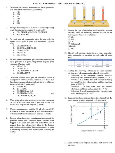 Chapter 1 Problem Set 1 Download Free Pdf Melting Point Water