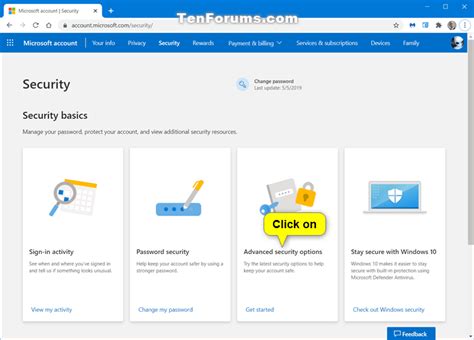 Turn On Or Off Microsoft Account Two Step Verification Tutorials