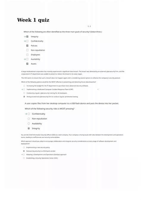 Cis 333 Week 1 Quizquestions And Answers2025 Update100 Correct