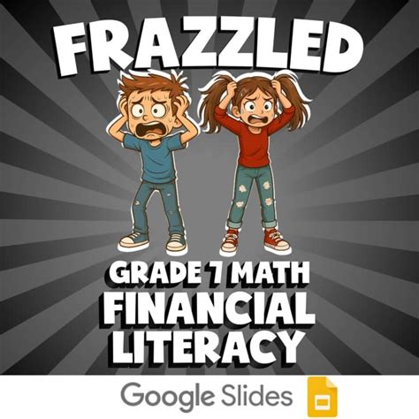 Financial Literacy Frazzled Math Game No Prep Grade 7 Review Tpt