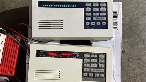 Radionics 8112 Fire System Demo Youtube