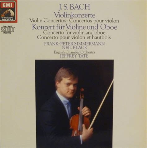 J S Bach Frank Peter Zimmermann Neil Black English Chamber