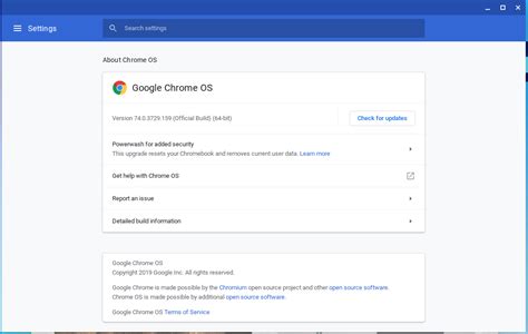 How To Update A Chromebook