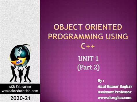 Unit 1 Of C First Program Ppt