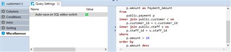 Visual Query Builder Rbellamy Dbeaver Wiki