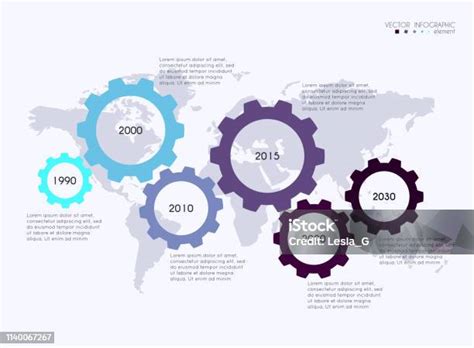 비즈니스 프리 젠 테이 션을 위한 벡터 정보 그래픽 웹 사이트 레이아웃 번호 배너 다이어그램 수평 컷아웃 라인 웹 디자인에 사용할 수 있습니다 개념에 대한 스톡 벡터 아트