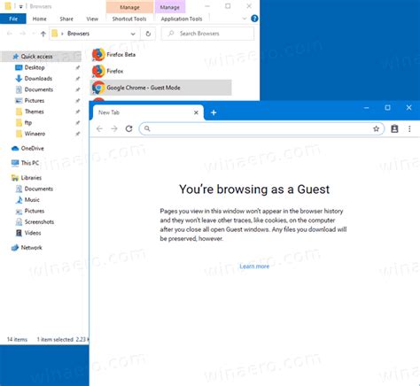 Start Google Chrome Always In Guest Mode