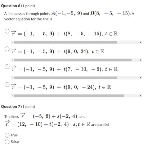 [solved] A Line Passes Through Points A 1 5 9 An