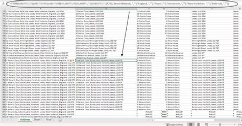 Sanitizing A Bulk Address List Part 1 Excel And Vba