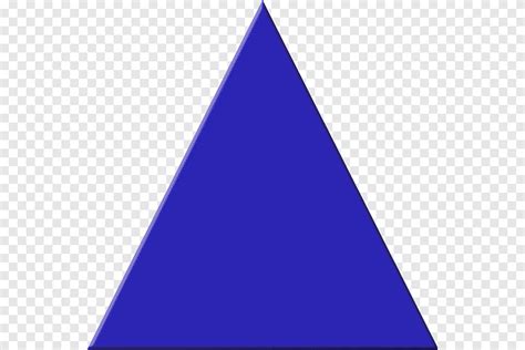 مثلث الرسم ، المثلث الأزرق أرجواني أزرق Png