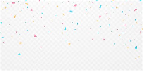 색종이와 화려한 리본 축 하 배경 템플릿입니다 프리미엄 벡터