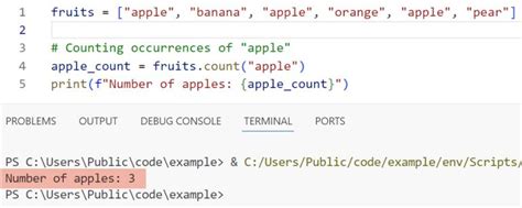 How To Count Occurrences In Python List