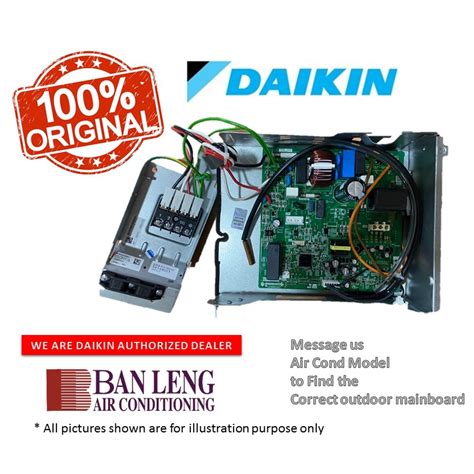 Original Daikin Original Outdoor Mainboard Ic Board Control Box Shopee Malaysia