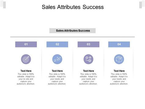 Sales Attributes Success Ppt Powerpoint Presentation Layouts Graphics Cpb Powerpoint