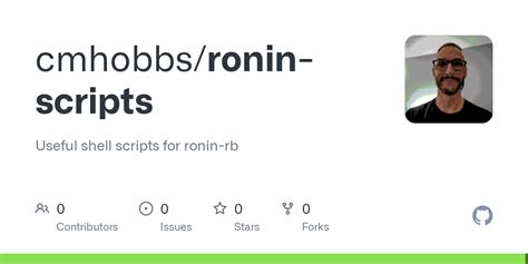 GitHub Cmhobbs Ronin Scripts Useful Shell Scripts For Ronin Rb