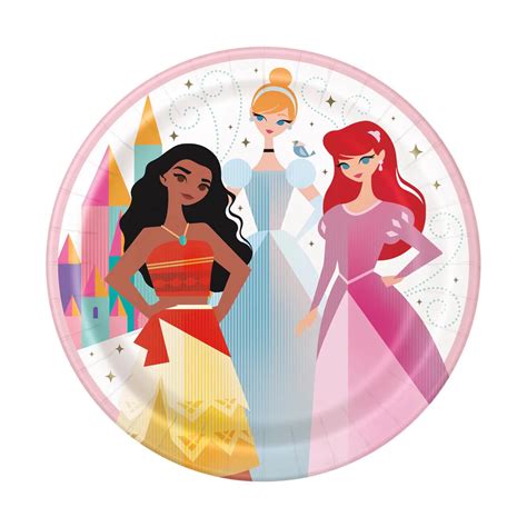 Disney Princess Party Plates 9 In