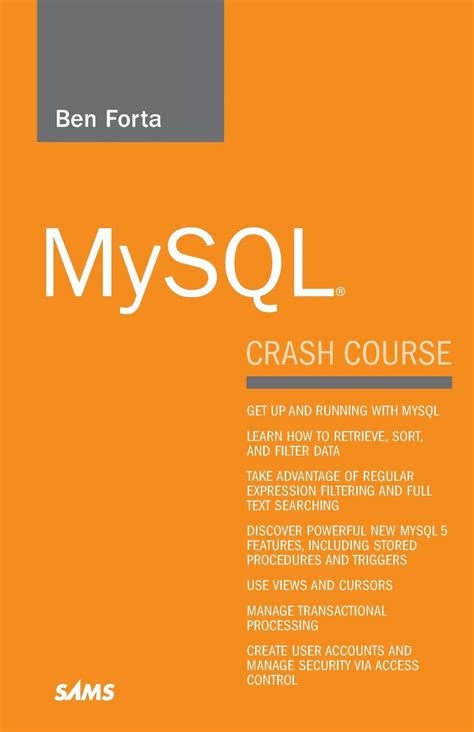 Mysql Crash Course 9780672327124 Computer Science Books