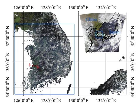 Geostationary Ocean Color Imager Goci Full Disk Image Acquired On 11 Download Scientific