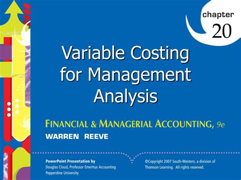 Ppt Variable Costing For Management Analysis Powerpoint Presentation