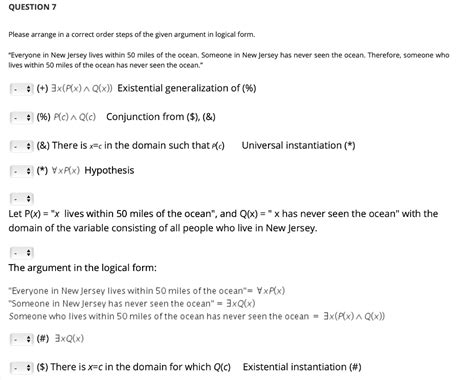 Solved QUESTION Please Arrange In A Correct Order Steps Of Chegg