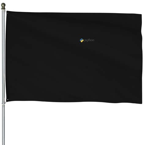 python programming house flags 23 x 35 black sold by iniguezfonda sku 1011237289 printerval