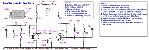 Two Tone Audio Oscillator