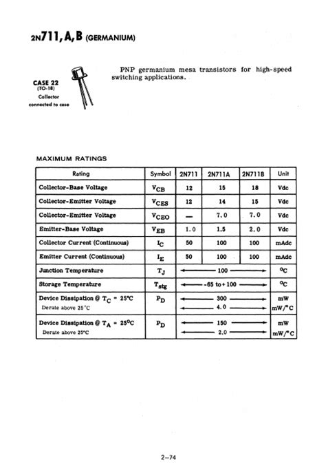 N A N PNP Transistor Motorola