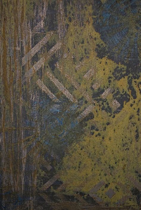 Decorative Painted Wall Texture With Rust Effect Stock Photo Image Of Decorative Gray