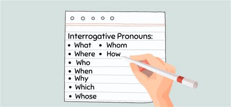 What Are Interrogative Pronouns Examples