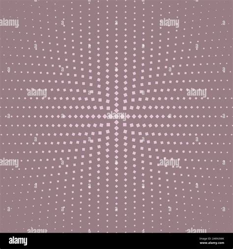 Geometrical Halftone Abstract Round Square Pattern Background Vector Graphic Design Stock